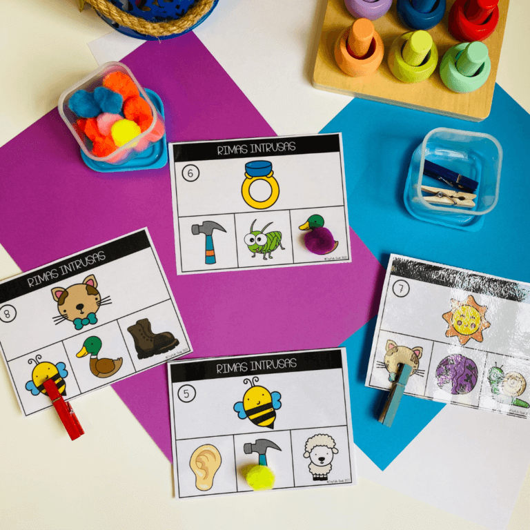 Actividades de rimas en Español