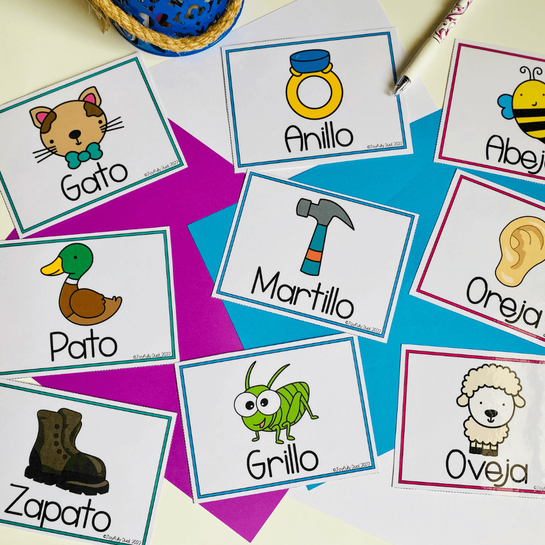 Actividades de rimas en Español